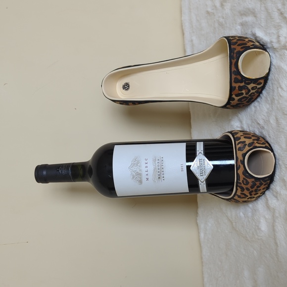 Wild Eye Designs | Dining | Wild Eye Designs High Heel Stiletto Leopard ...